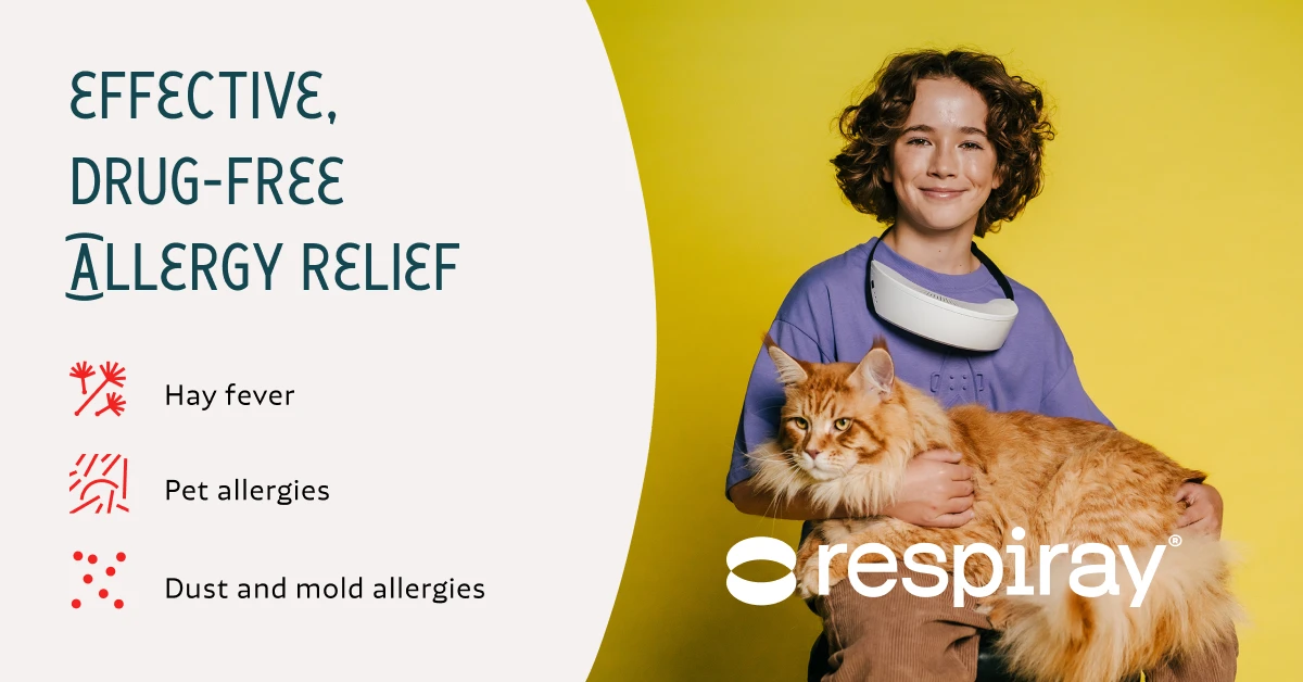 Wearable Allergy Relief For Allergies & Hay Fever | Respiray